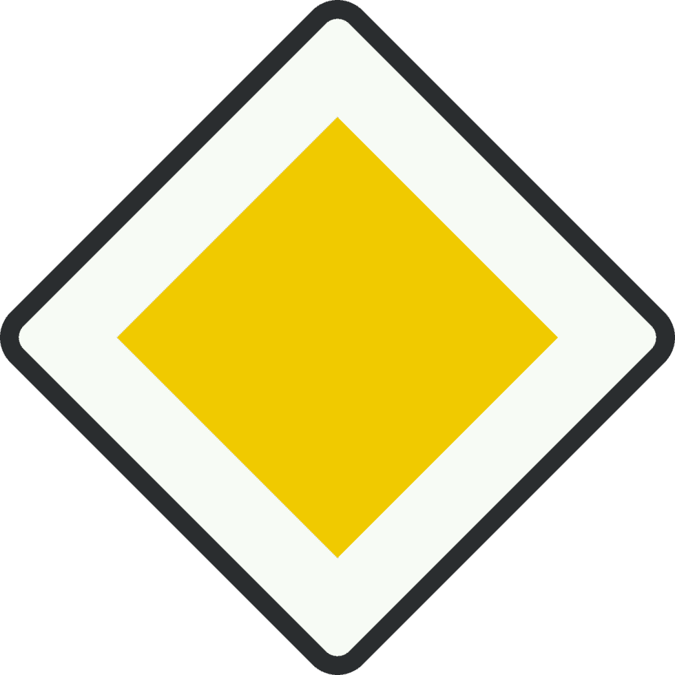 Alle voorrangsborden + betekenis op een rij (in 2024) - VideoRijles.nl